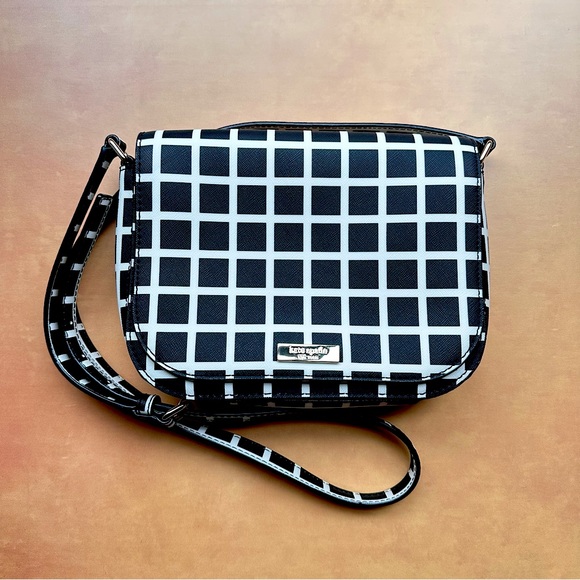 kate spade | Bags | Kate Spade Nwot Purse Handbag Black And White ...